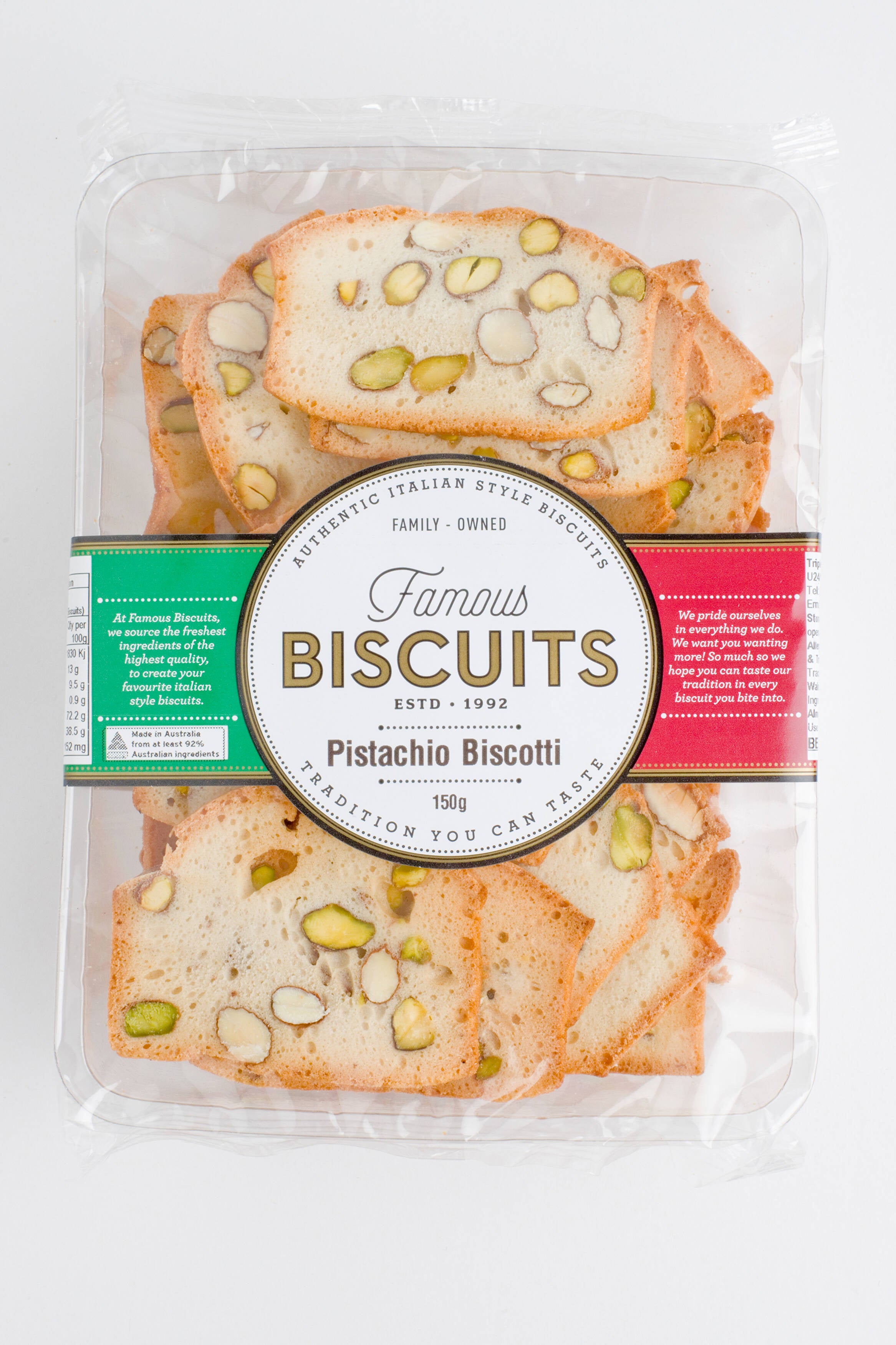 Pistachio Biscotti